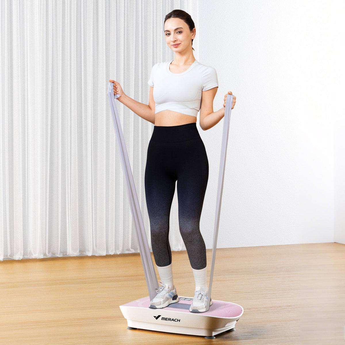 Merach 2398P1 Vibration Plate Pink