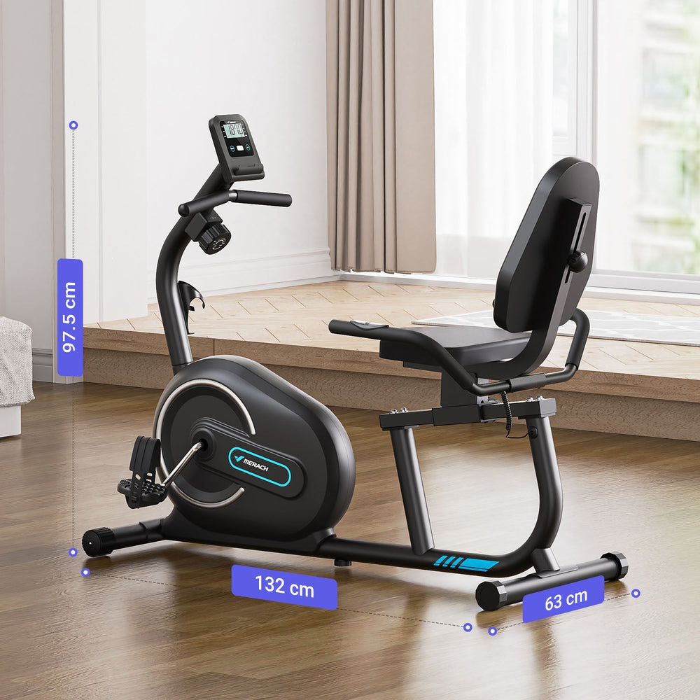 Merach S08B1 Recumbent Exercise Bike