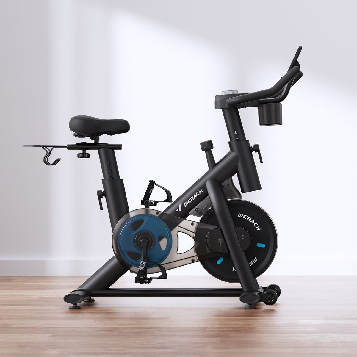 Merach S26B2 Indoor Exercise Bike Black